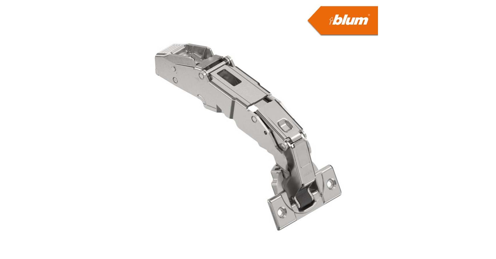 Blum 71T7650 Clip top 155° ajtóbeugrás nélküli iker ráütődő kivetőpánt ...