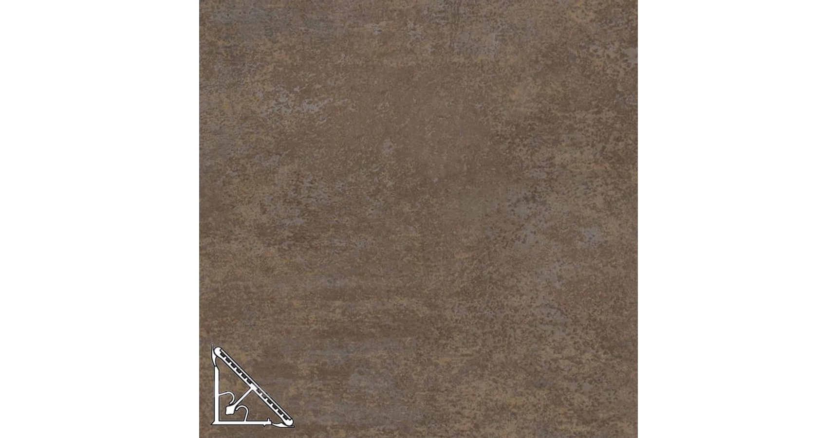 Munkalap vízzáró profil F302 ST87 Ferro Bronze 4,2 fm - Bútorkellék.Eu