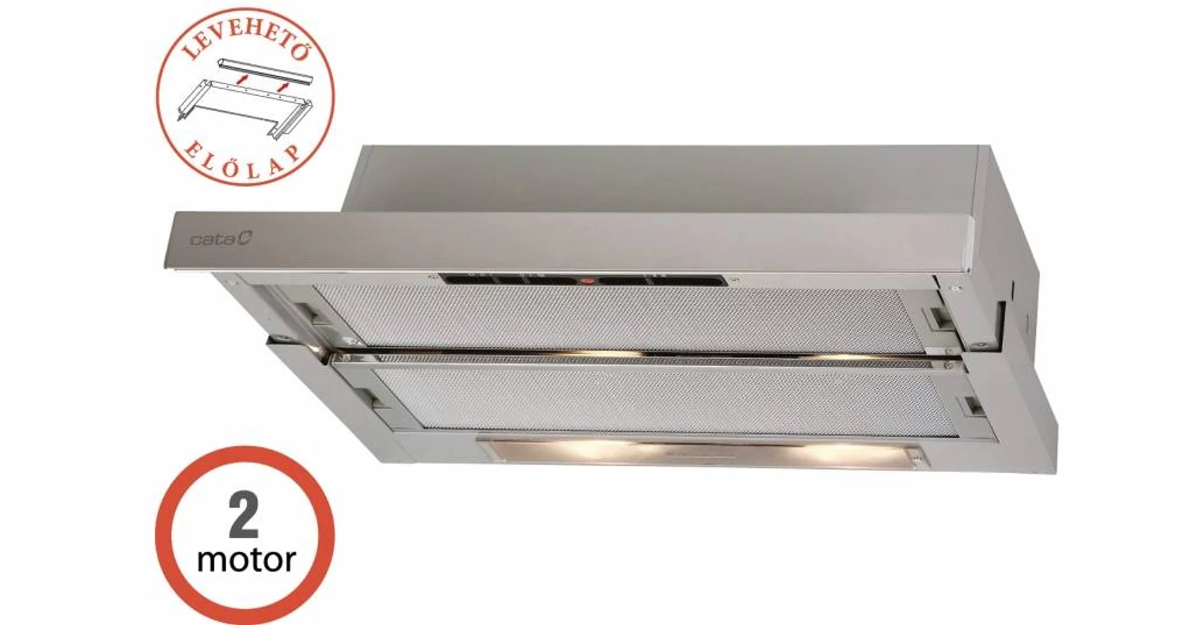 Cata - Páraelszívó TF-5250 X/L (2 motoros) - Bútorkellék.Eu