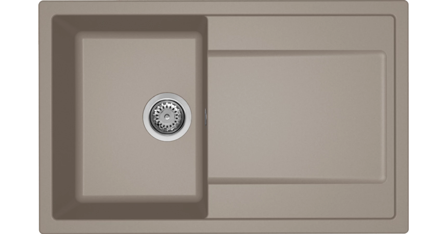 ELLECI - Mosogatótálca Life 300 G43 Tortora - Bútorkellék.Eu