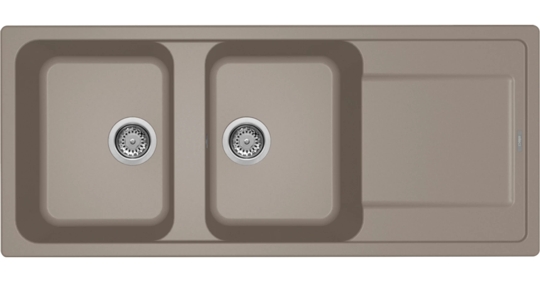 ELLECI - Mosogatótálca Life 500 G43 Tortora - Bútorkellék.Eu