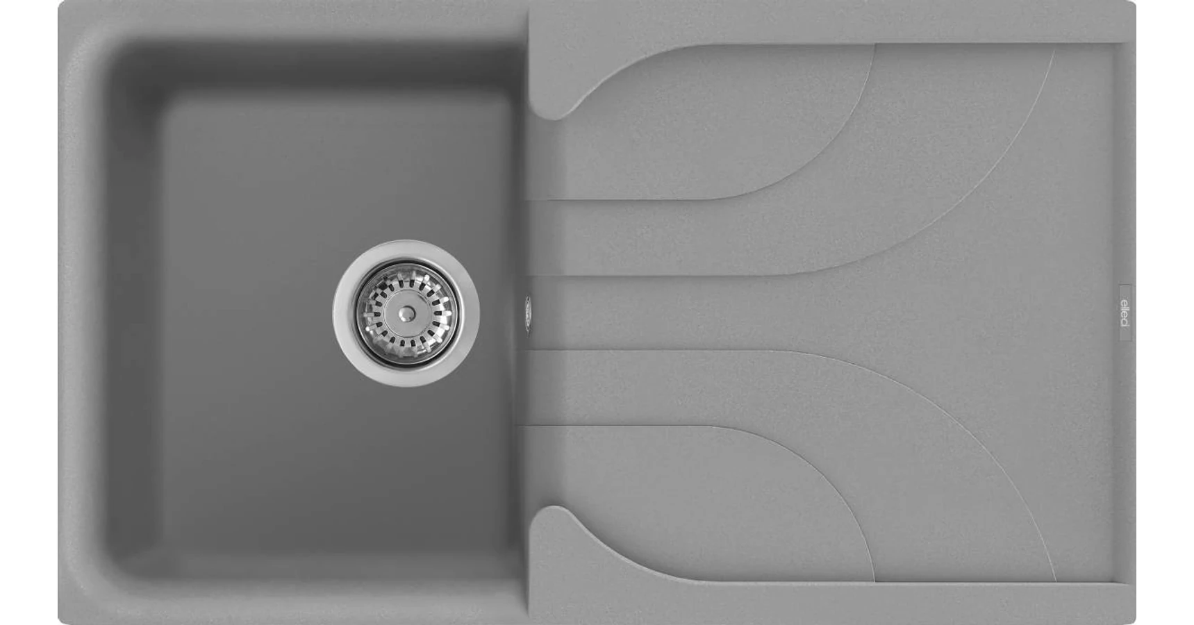 ELLECI - Mosogatótálca Ego 400 G48 cemento - Bútorkellék.Eu