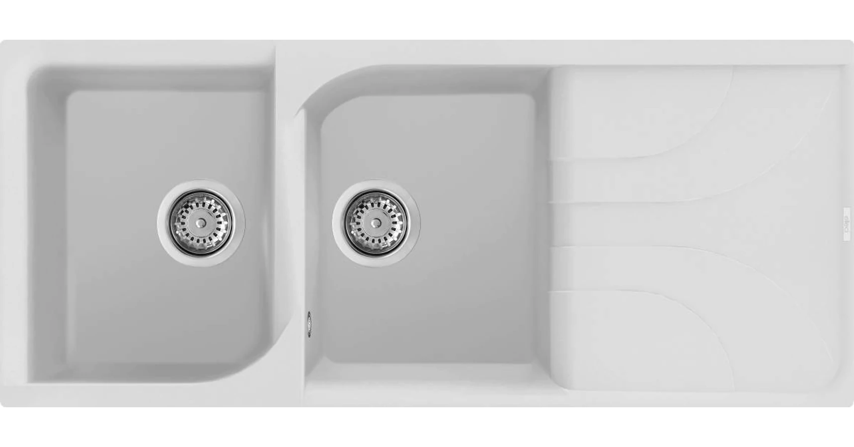 ELLECI - Mosogatótálca Ego 500 G68 bianco - Bútorkellék.Eu