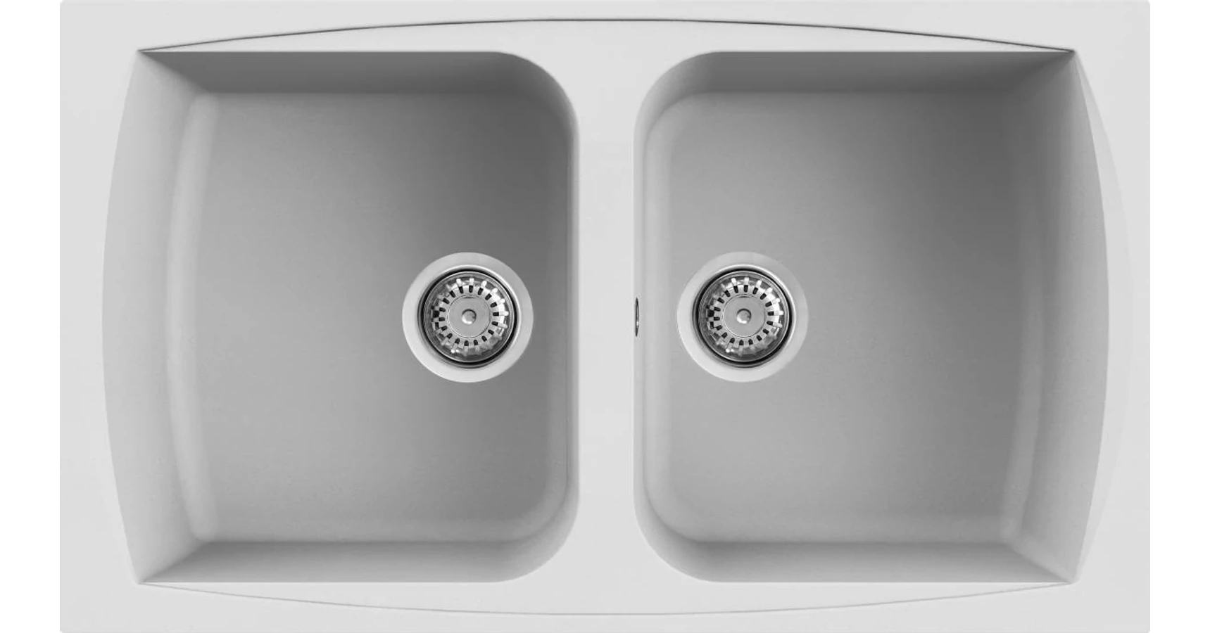 ELLECI - Mosogatótálca Living 450 G68 bianco - A készlet erejéig rendelhető! - Bútorkellék.Eu