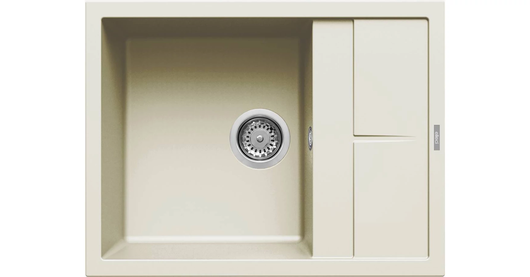 ELLECI - Mosogatótálca Unico 125 G62 bianco antico - Bútorkellék.Eu