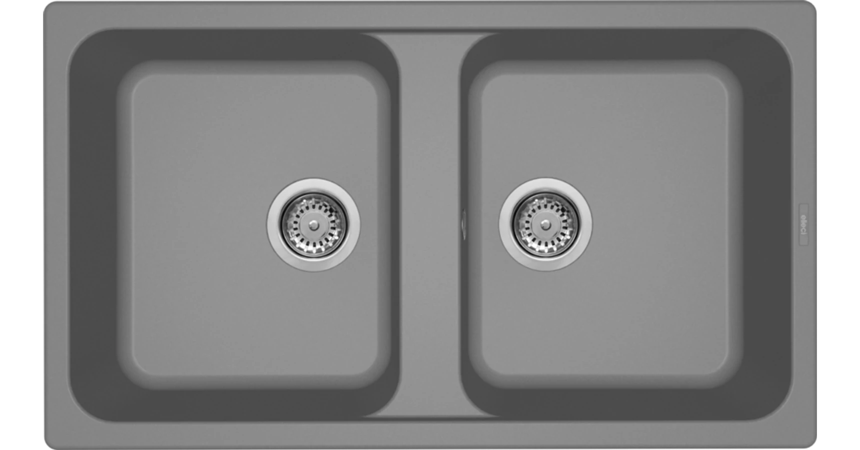 ELLECI - Mosogatótálca Life 450 M73 Titanium - Bútorkellék.Eu