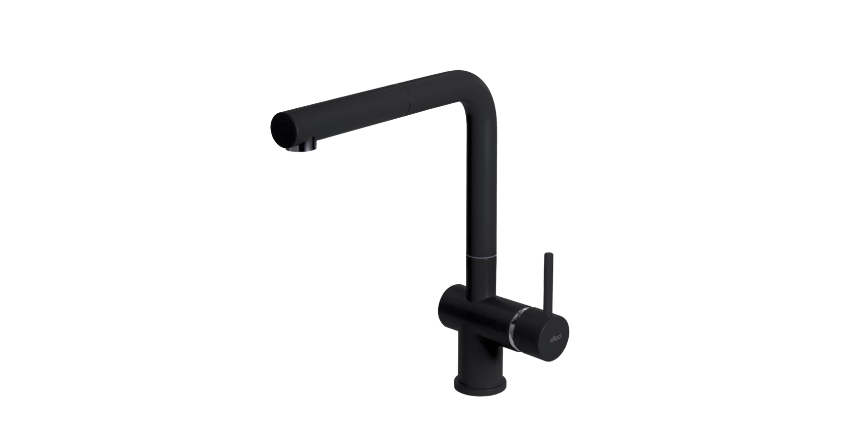 ELLECI- Csaptelep Stream Plus K86 black - Bútorkellék.Eu